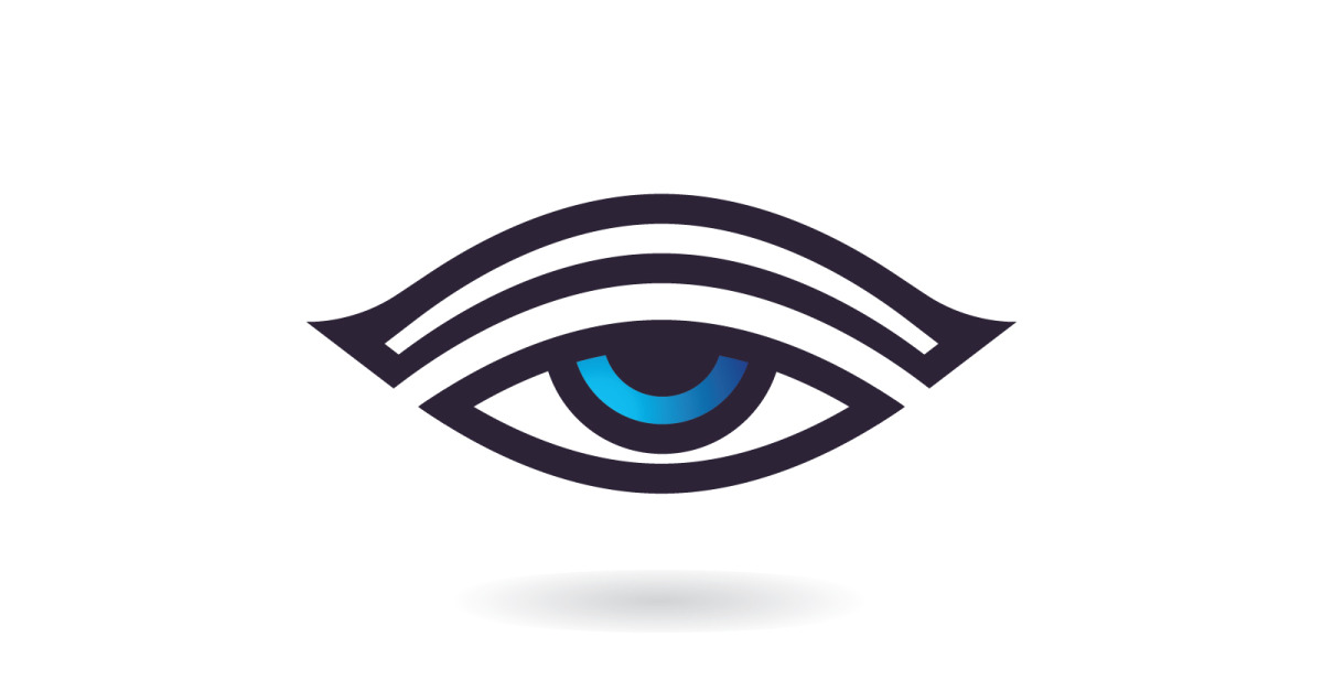 Creative Concept Eyes logo Design Template, eye care logo icon0