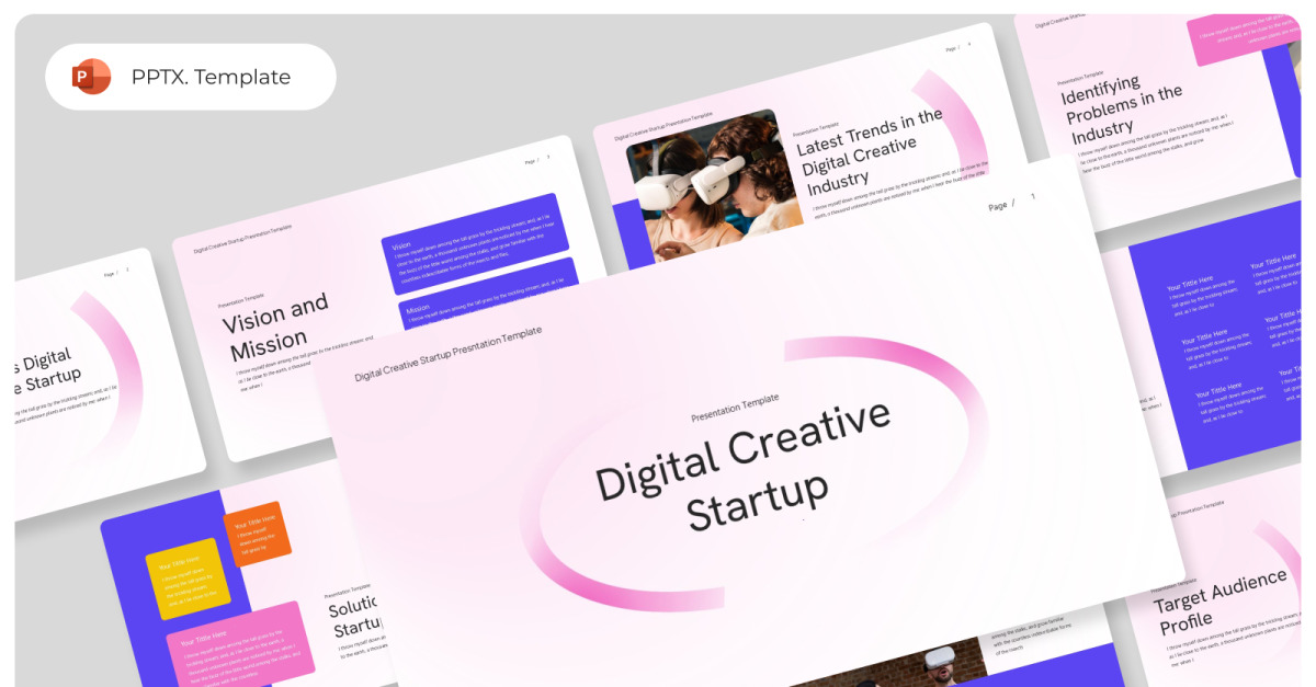 Digital Startup PowerPoint Presentation Template