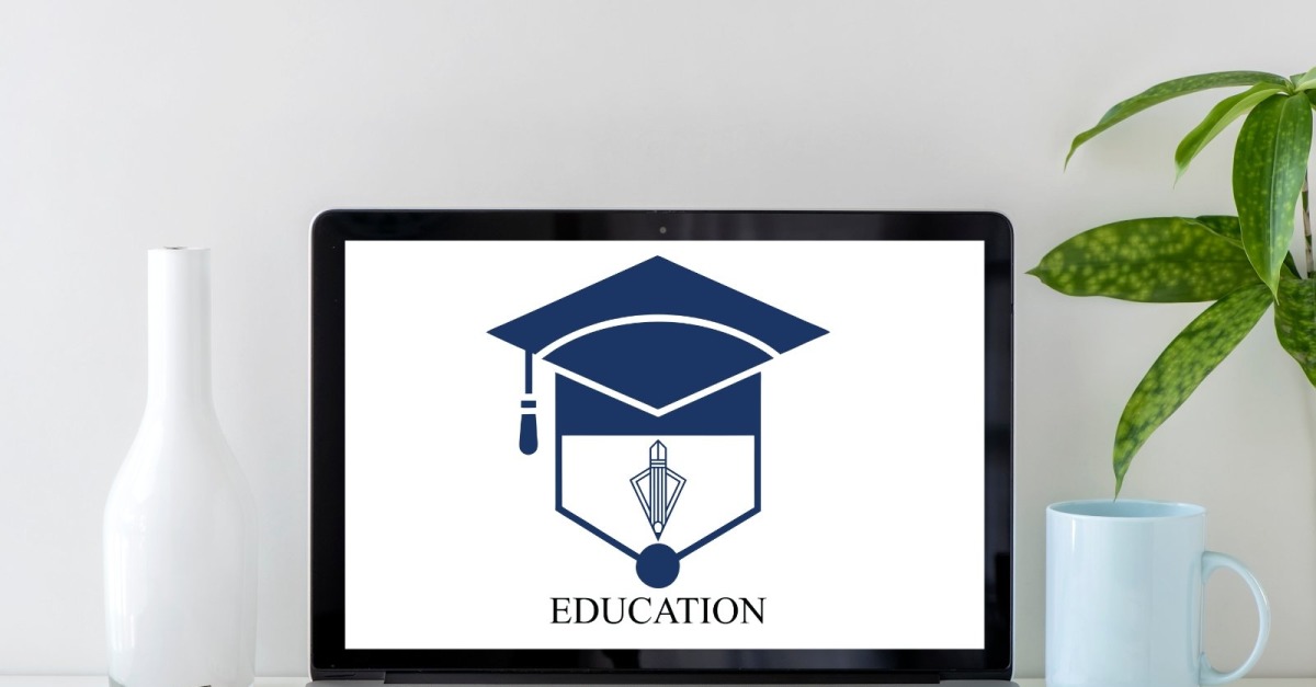 Modèle de logo exclusif pour l'éducation