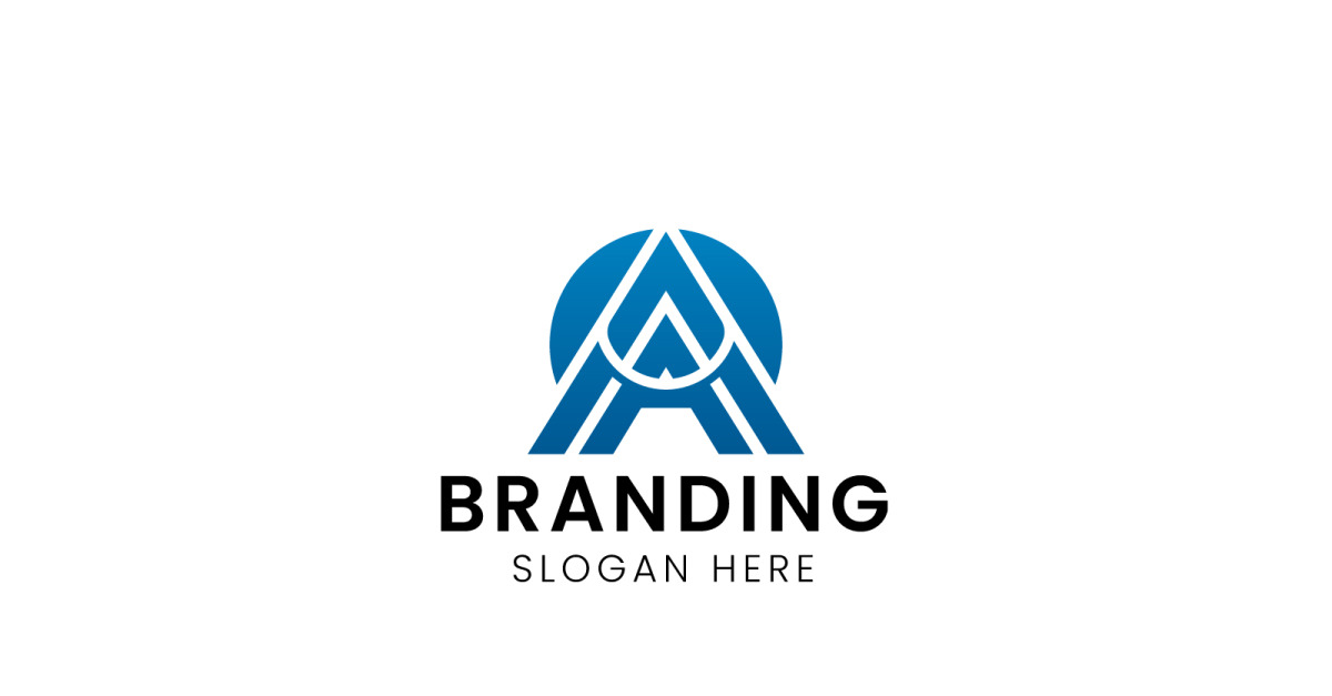 Letter AA company logo-622 #473798 - TemplateMonster