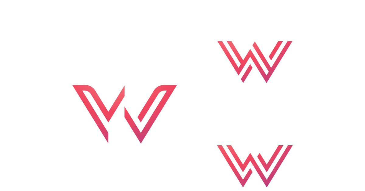Conception et modèle de logo W. Initiales créatives de l'icône W basées ...