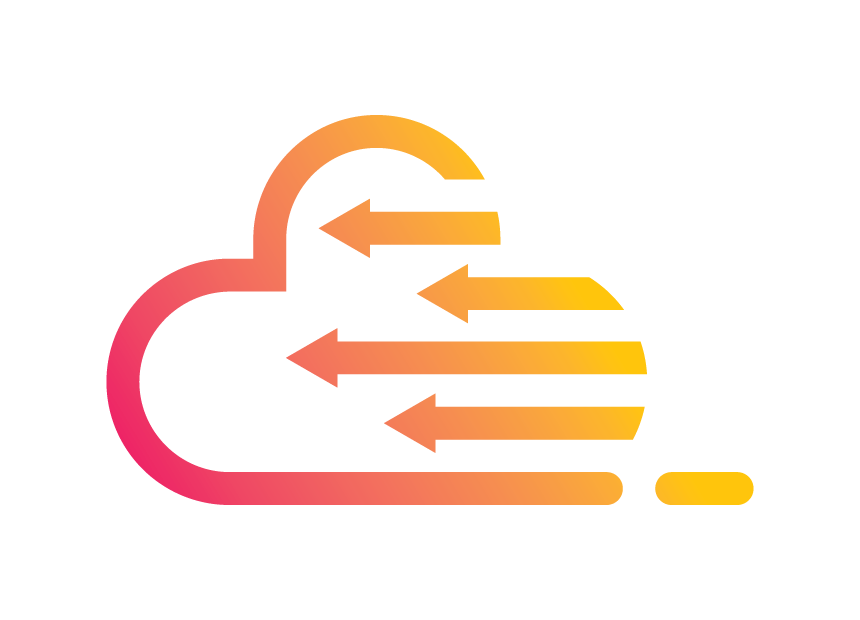 Oklu Bulut Logo Şablonu #473991 - TemplateMonster