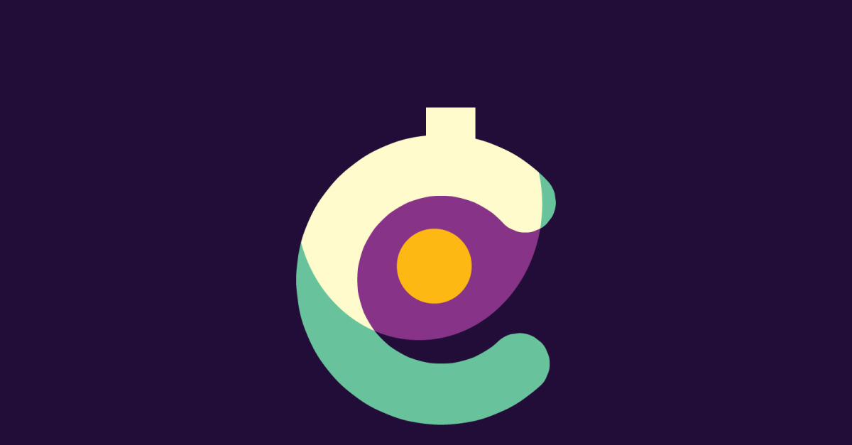 Plantilla de diseño de logotipo con letras C y O modernas