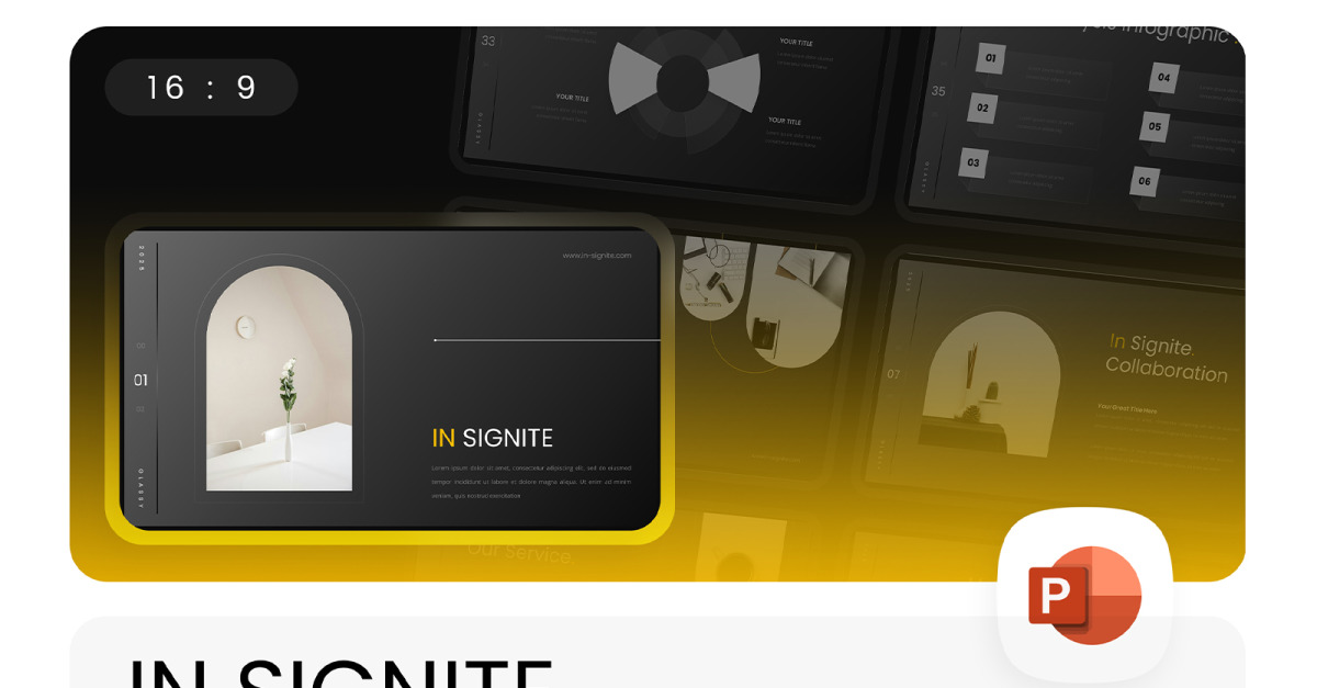 Signite'de – Minimalist PowerPoint Şablonu