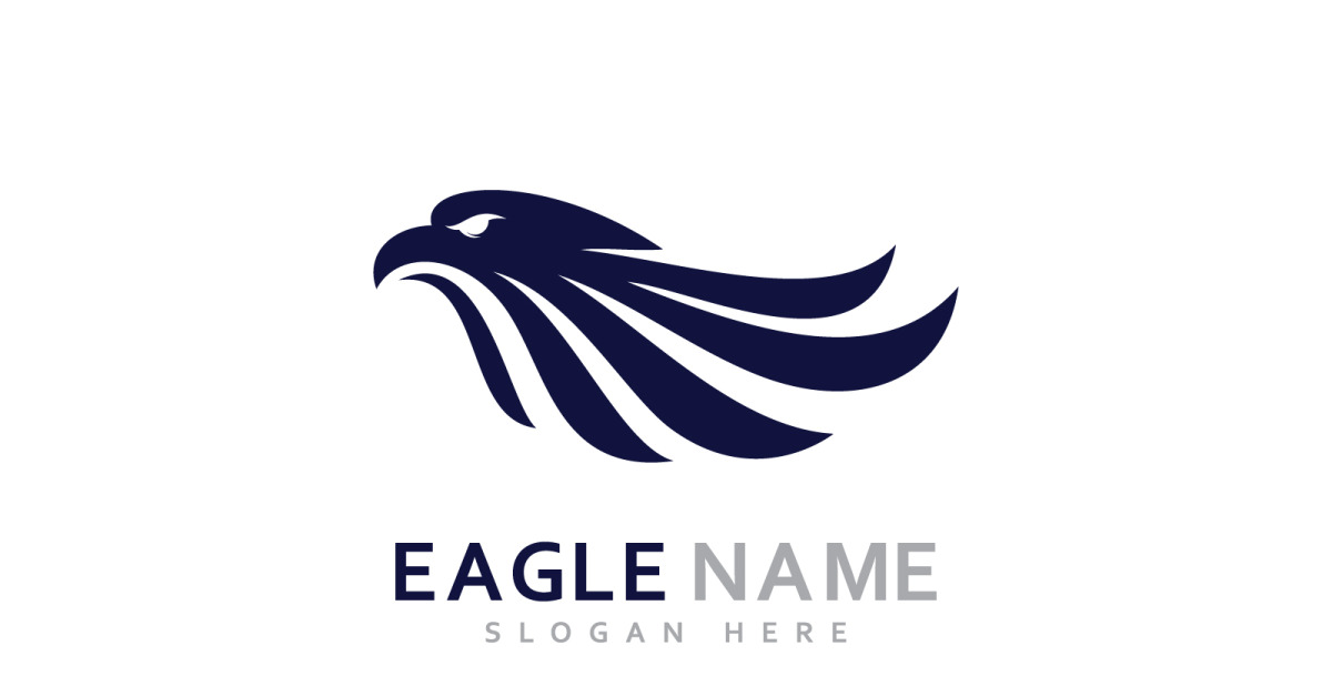Conception de logo d'aigle vecteur Symbole vectoriel d'ailes d'aigle ...