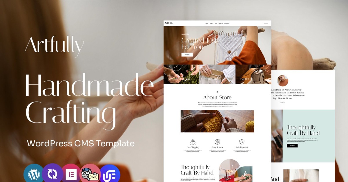 Artfully - Tema multipropósito para WordPress Elementor, hecho a mano y ...