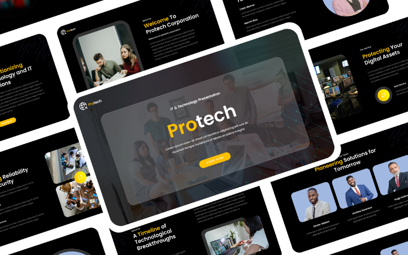 Protech - Présentation informatique et technologie