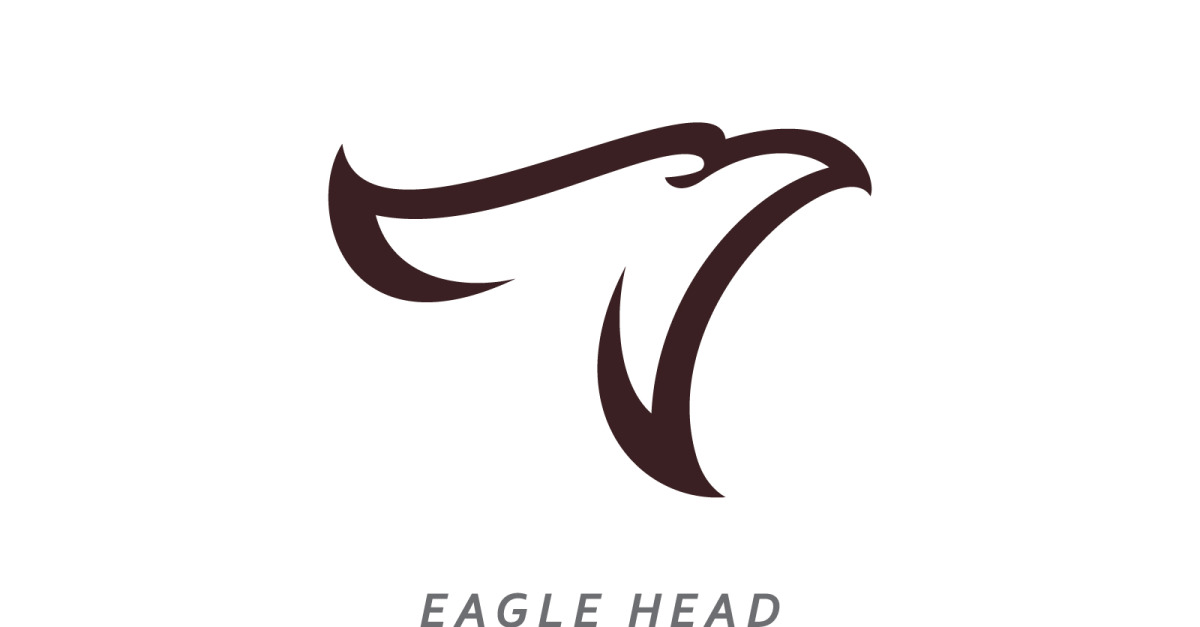 Diseño de ilustración vectorial del logotipo de cabeza de águila 6