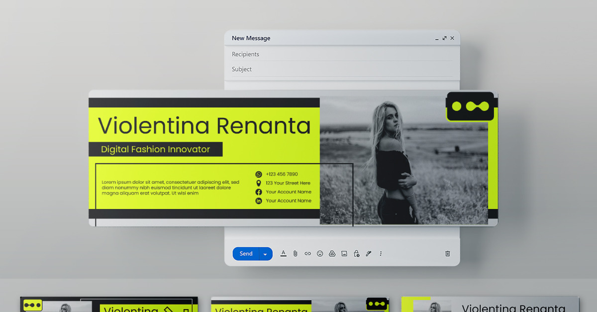 Urban Email Header Template #485563 - TemplateMonster