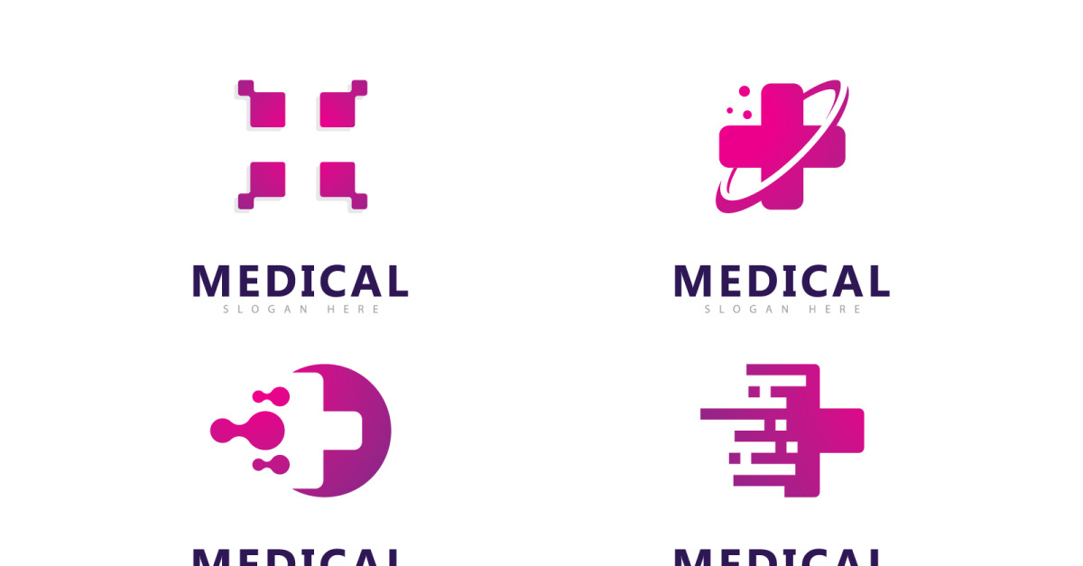 Medical technology Logo Vector Template, Creative Pharmacy Logo vector ...