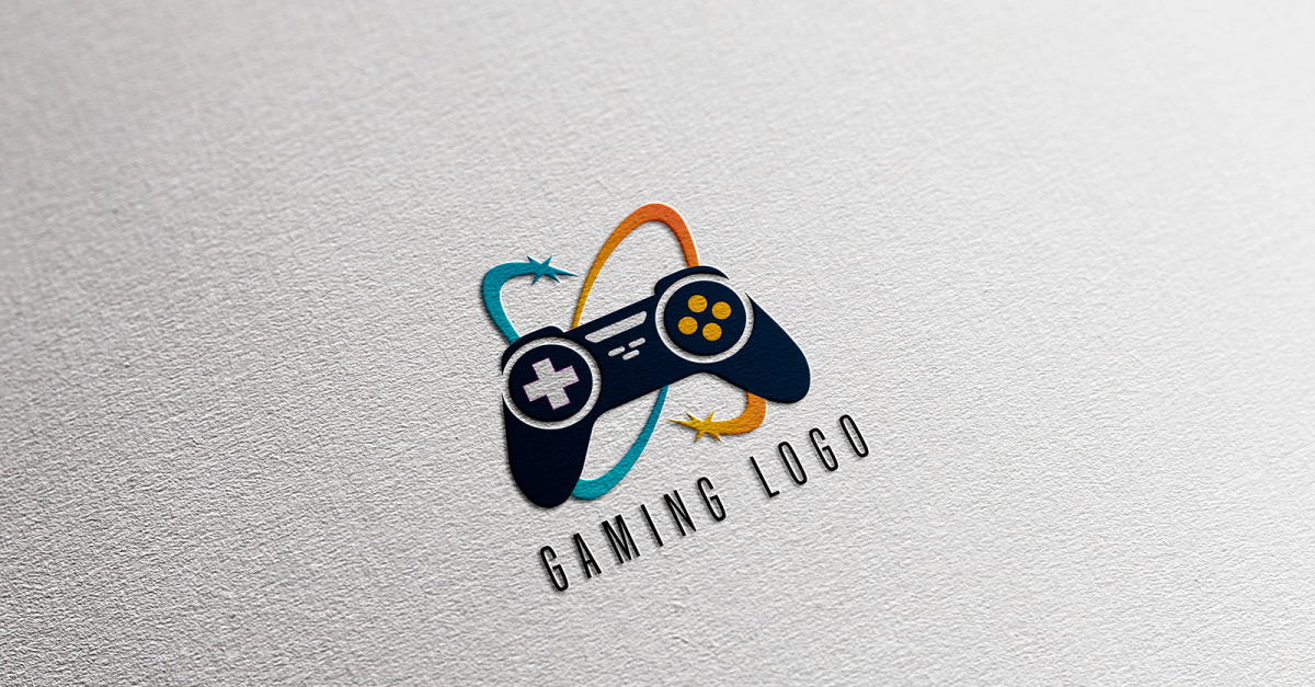 Modern Gaming Controller Logo Design - TemplateMonster
