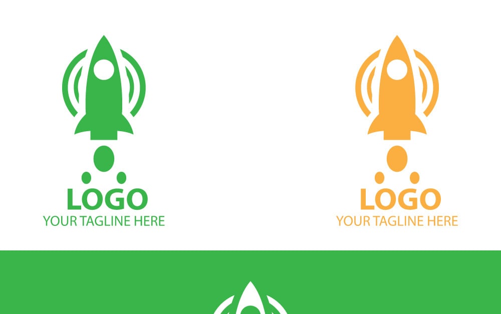 Rocket Ship Logo Design Bold, Modern, and Versatile Vector Graphics for ...