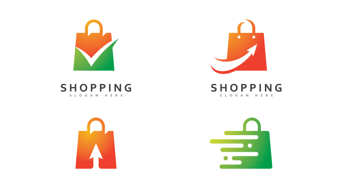 Online Shop Logo Vector, Shop logo design template, illustration,s ...