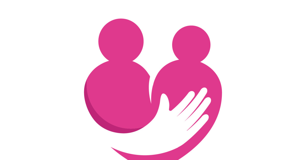 Modèle de conception de logo d'entraide mutuelle pour les soins sociaux ...