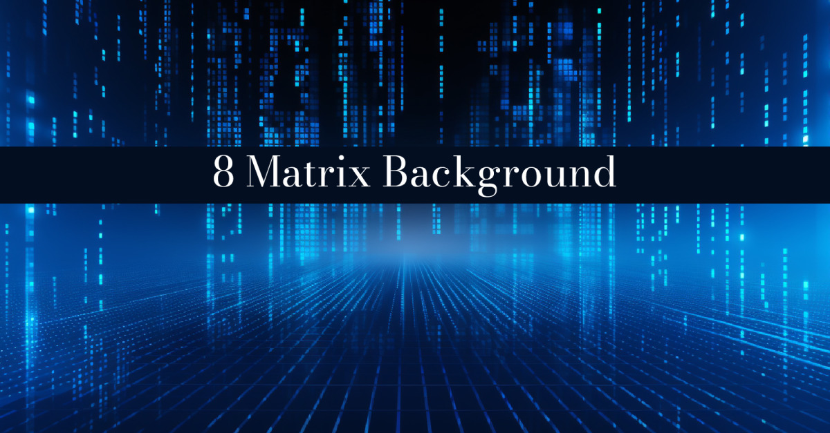 A matrix futuristic background #486661 - TemplateMonster