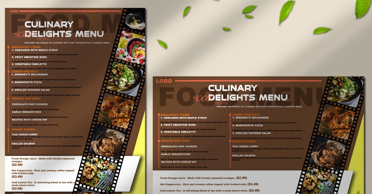 Corporate Business Menu Template - PSD - TemplateMonster