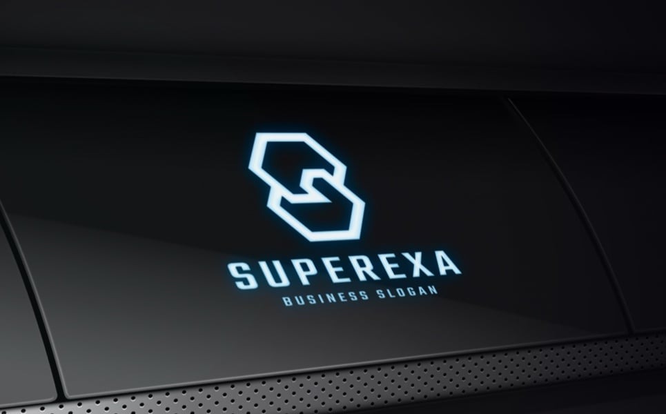 Logo professionnel Superexa Lettre S - TemplateMonster