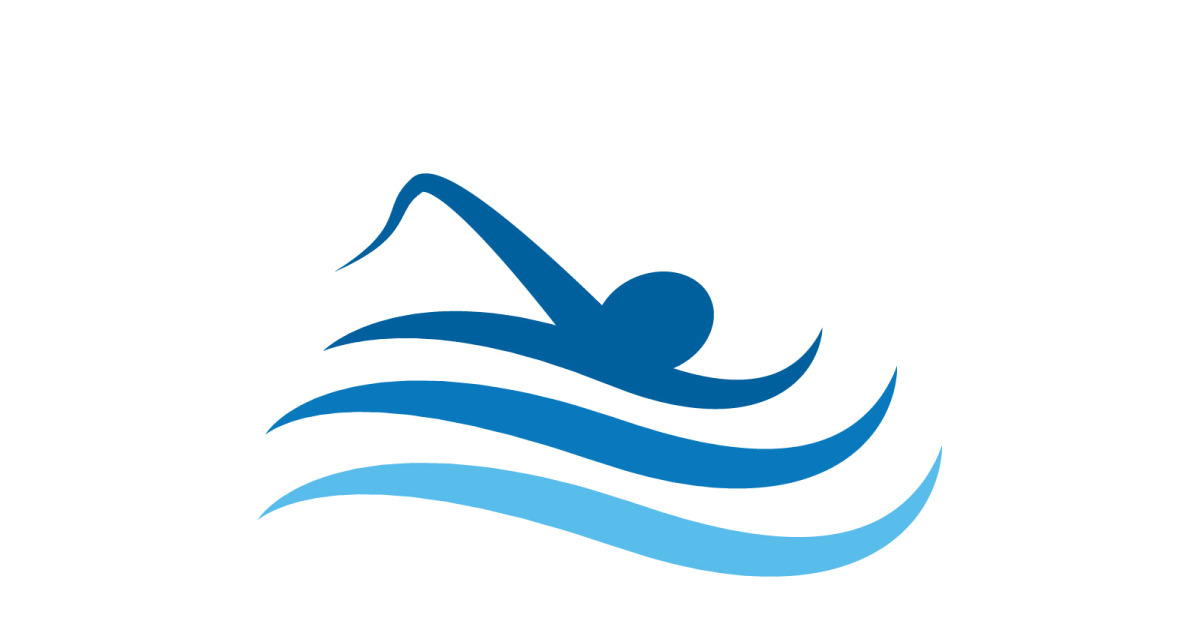 Water Sport swimming Vector illustration Logo design Template v.34