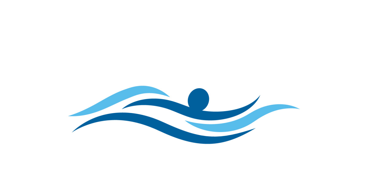 Water Sport swimming Vector illustration Logo design Template v.39