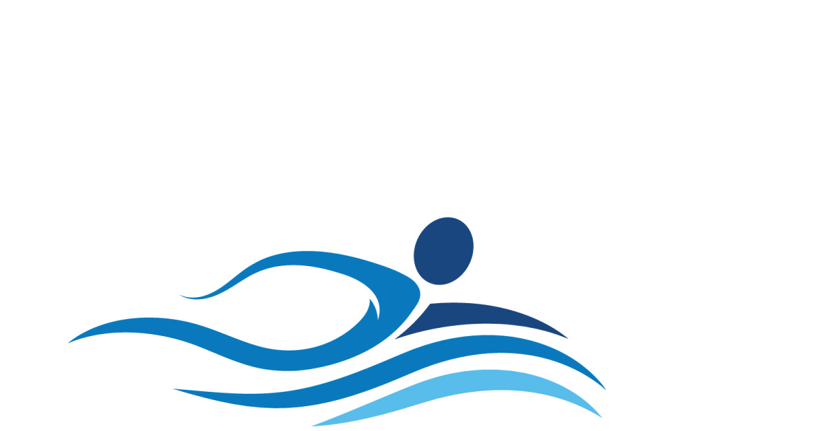 Water Sport swimming Vector illustration Logo design Template v.46