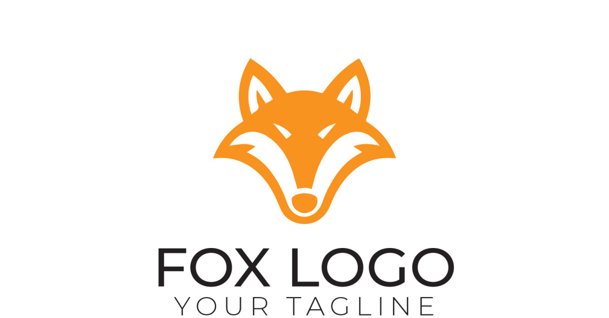 Minimal Fox Logo Template #488142 - TemplateMonster
