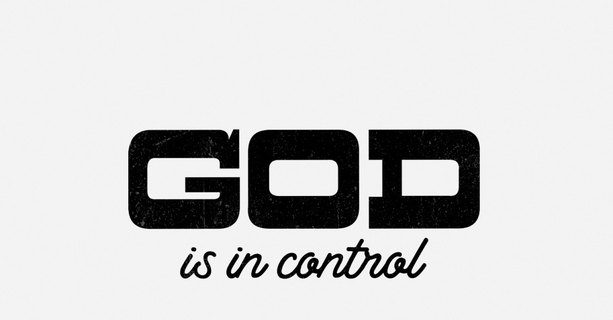 God Is In Control Png, Christian png Design, Faith png, Bible Verse Art ...
