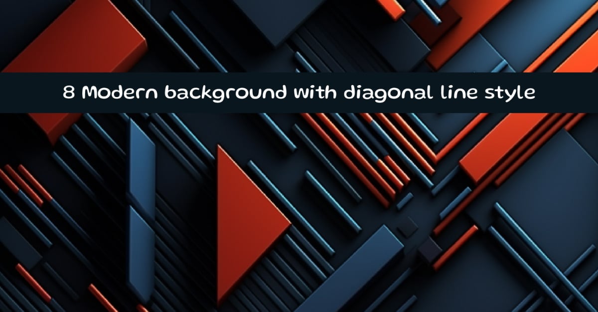 Modern background with diagonal line style background