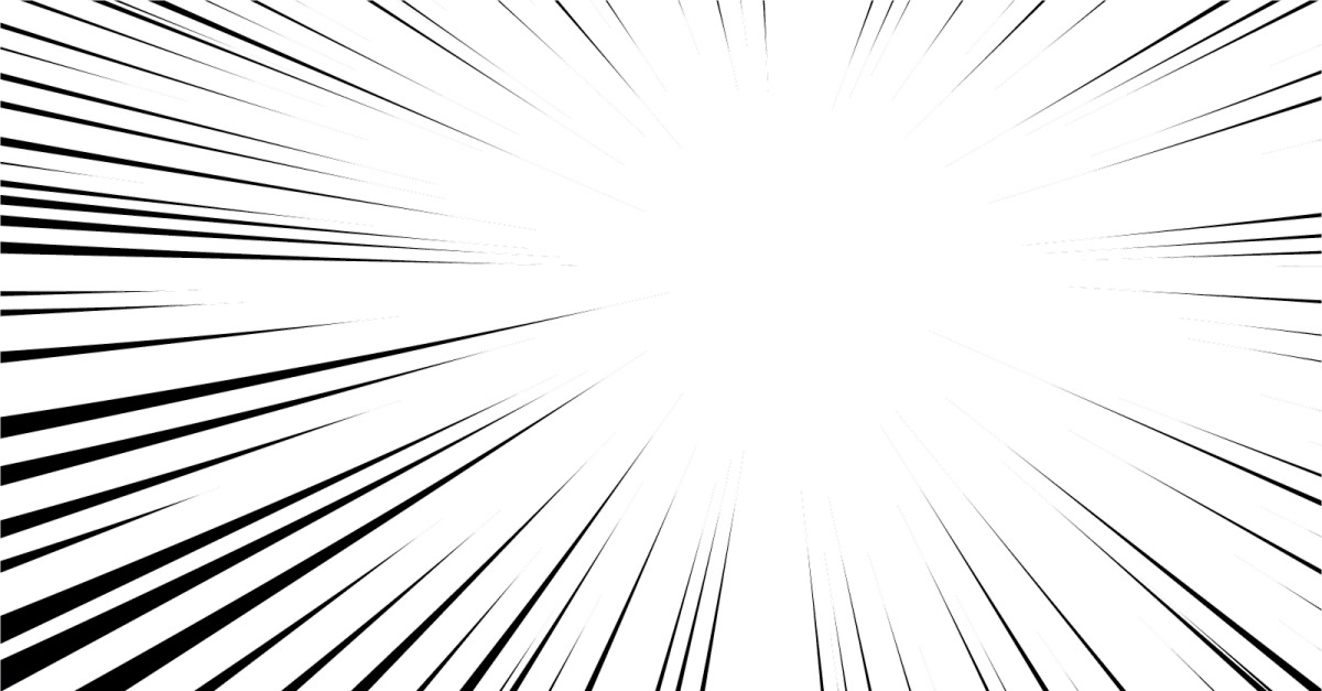 Speed Lines Comic Book Design Element Vector Illustration v.20