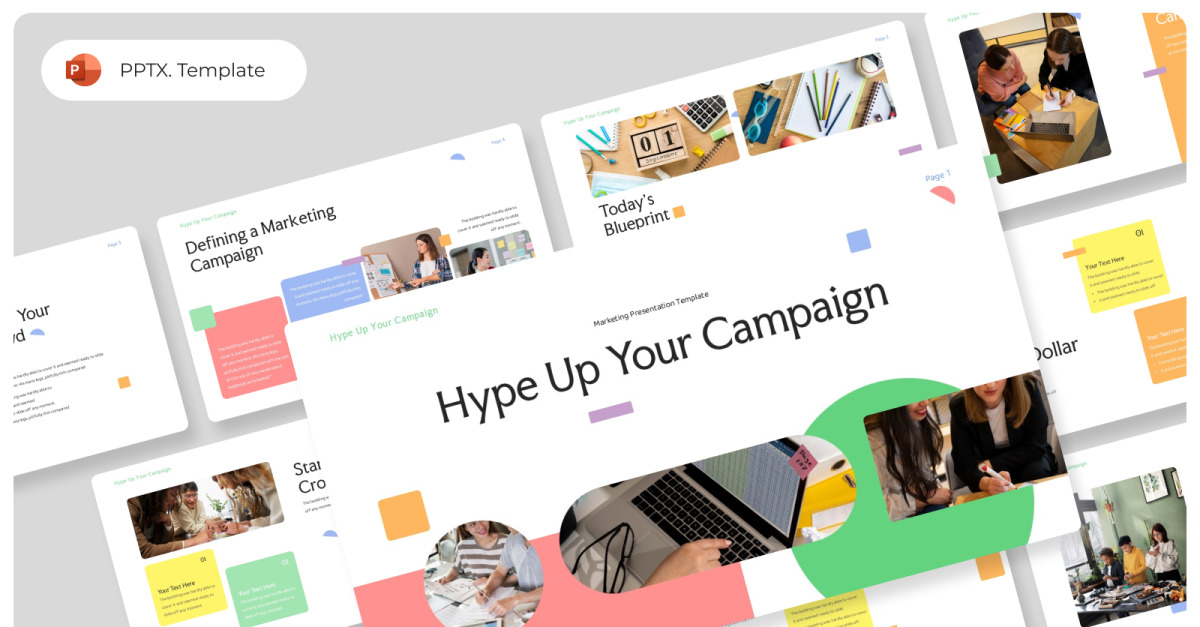 Hype Up Your Campaign PowerPoint Presentation Template