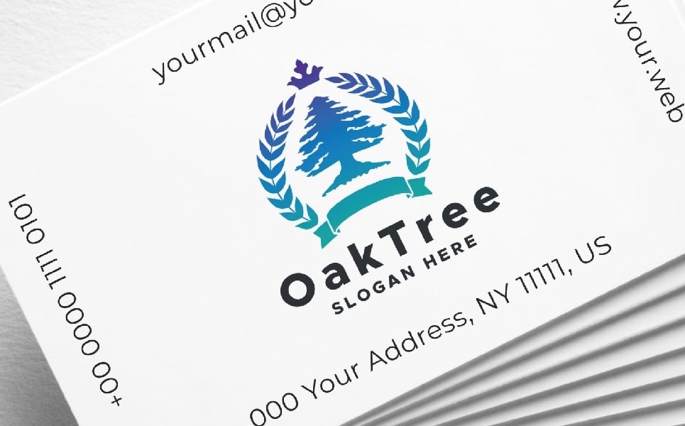 Oak Tree Fields Professional Logo #489520 - TemplateMonster