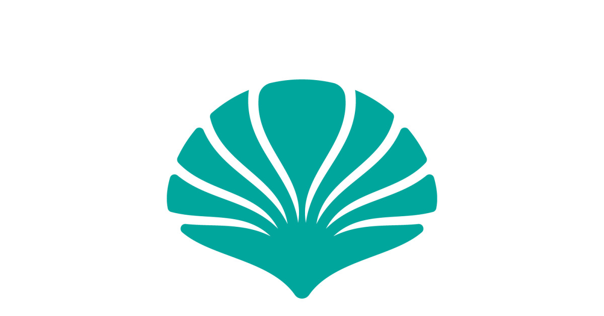 Modèle de conception d'illustration de logo de concept solide Shell v.10