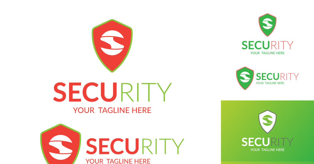 Modelos de logotipo de letra S de segurança - TemplateMonster