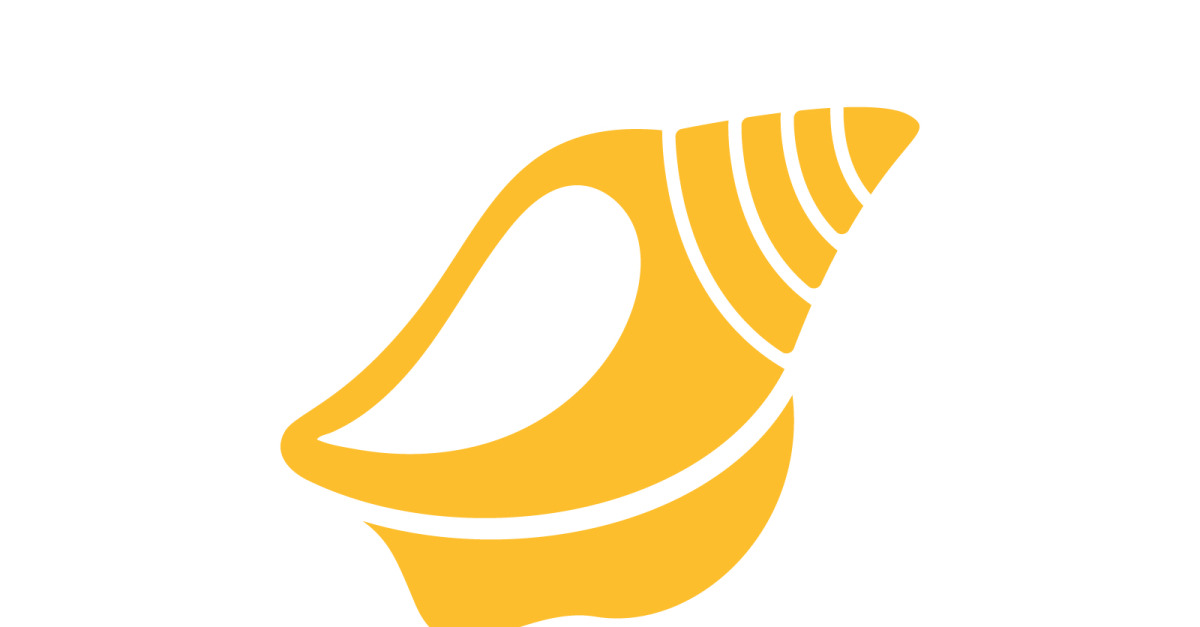 Shell strong concept logo illustration design template v.6