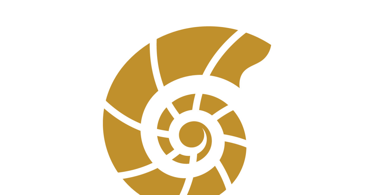 Modèle de conception d'illustration de logo de concept solide Shell v.18