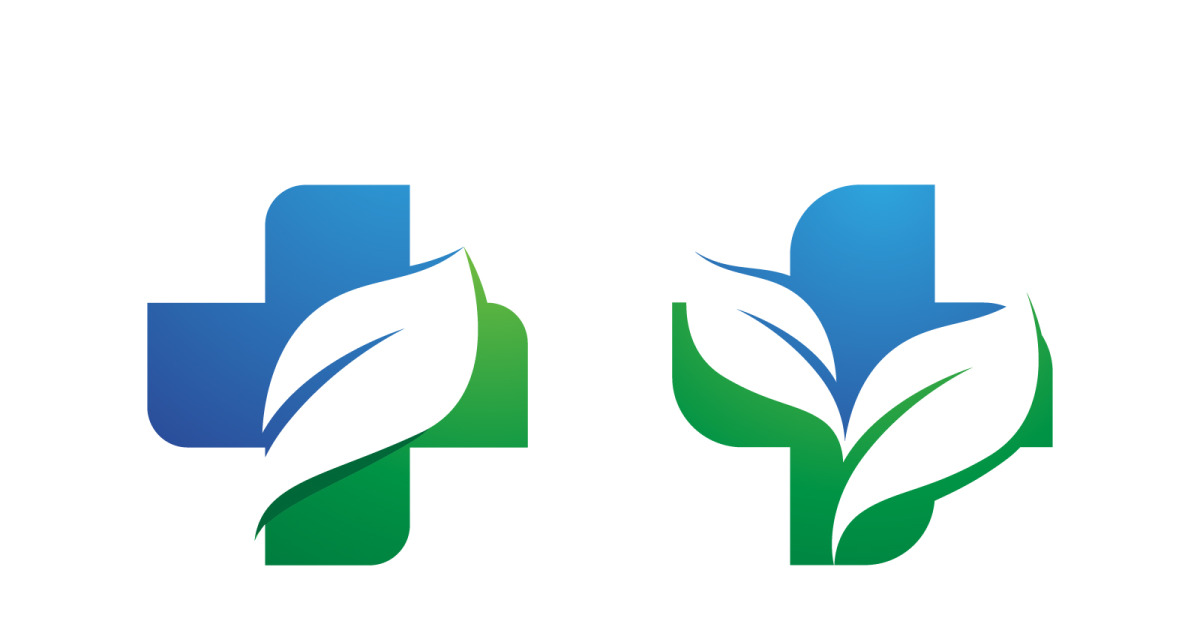 Sağlıklı yaşam Tıbbi Logo şablonu vektör çizim tasarımı v.15