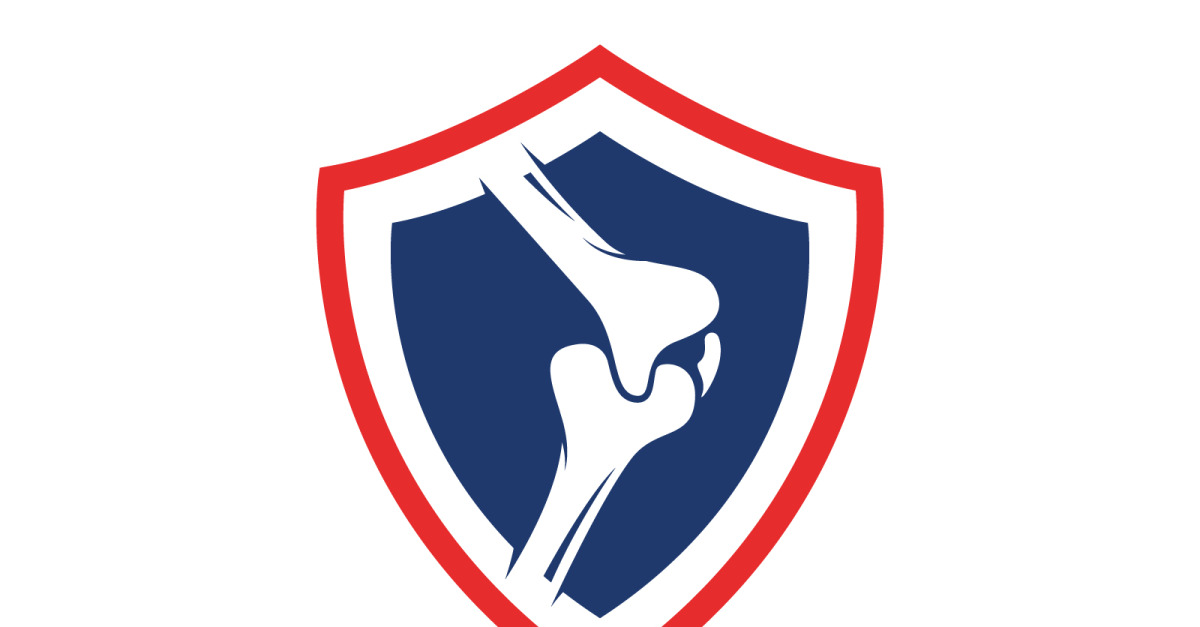 Vorlage für das Design des orthopädischen medizinischen Logos v.6