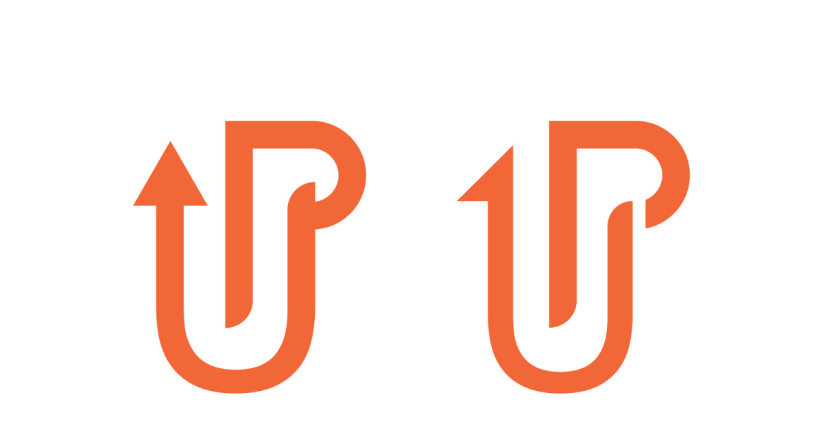 Büyüme yukarı ok Vektör simgesi tasarım çizimi v.12