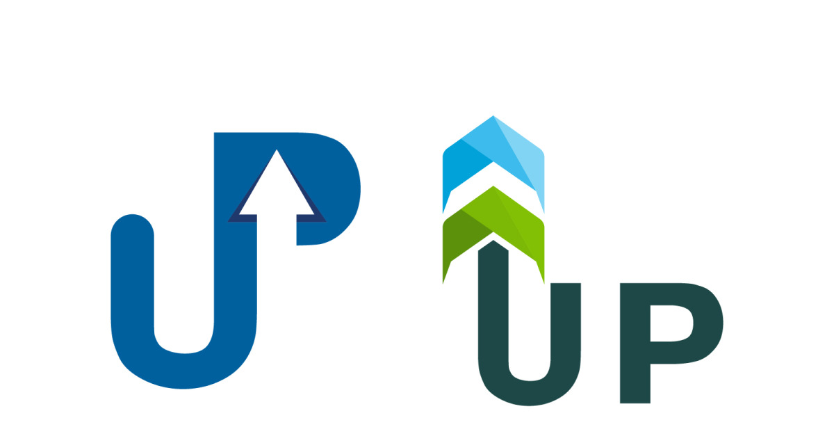 Büyüme yukarı ok Vektör simgesi tasarım çizimi v.8