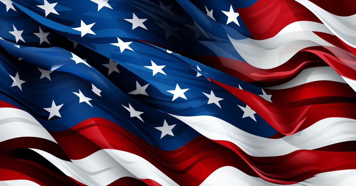 Flying american flag, usa flag art, Us flag art