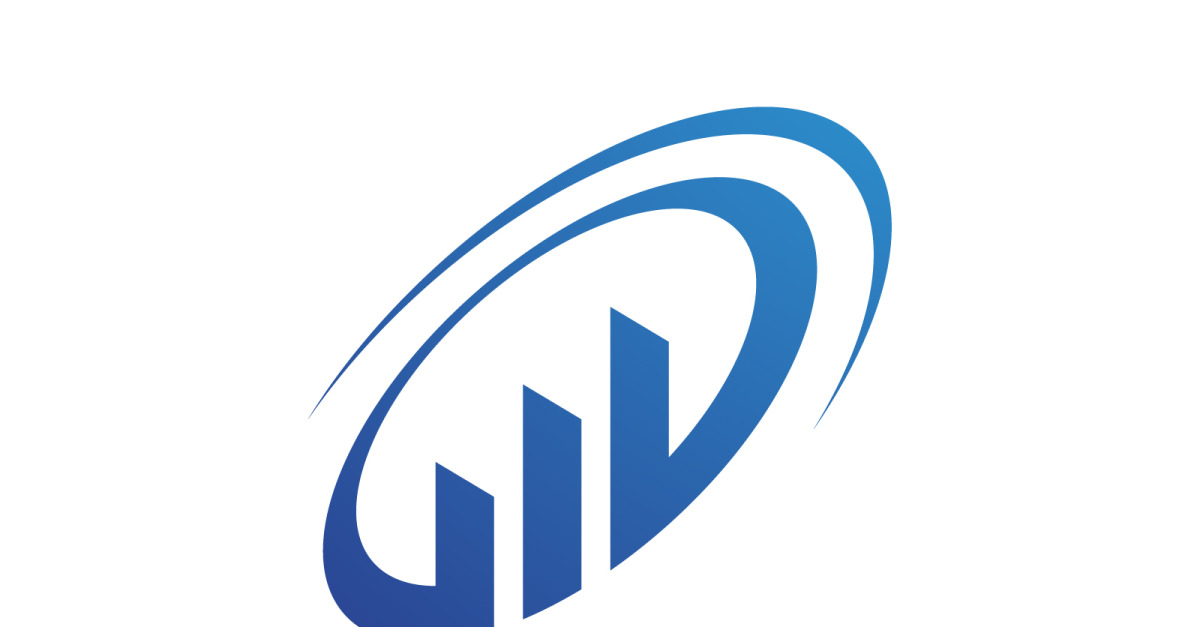 Bilgi Grafik İşletme Finans Logo şablonu simge tasarımı v.4