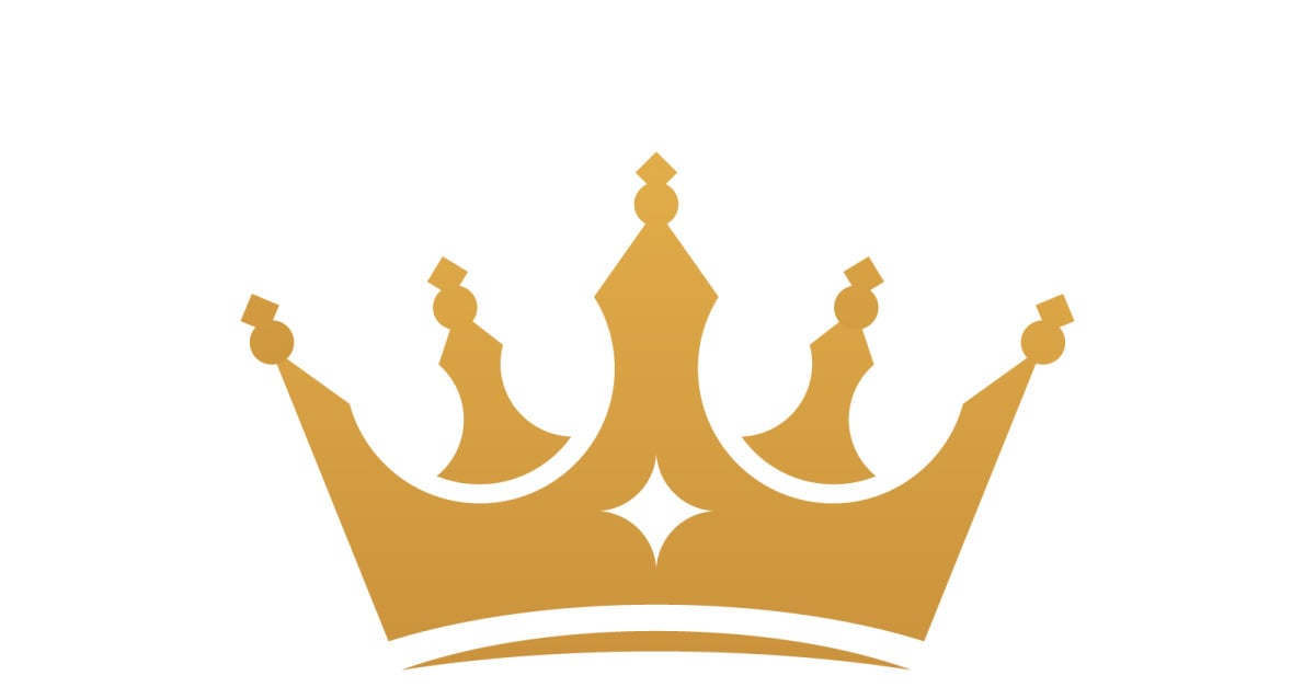 Kral Tacı Logo Şablonu vektör simgesi v.14 - TemplateMonster
