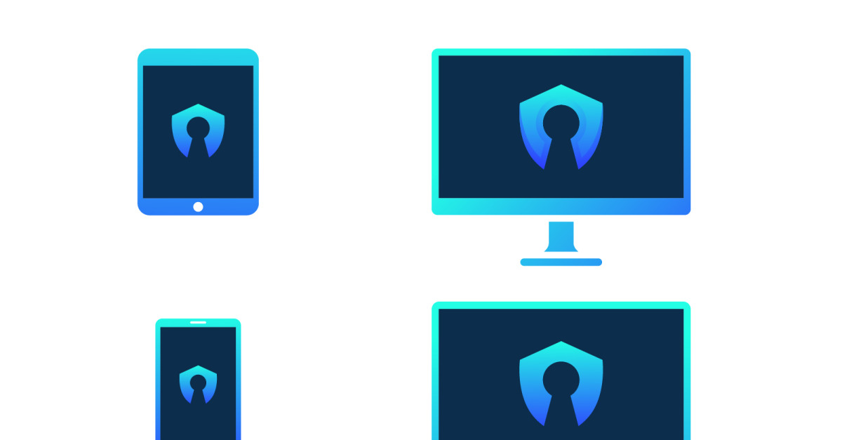 Computer Services logo Vector icon design illustration Template v.13