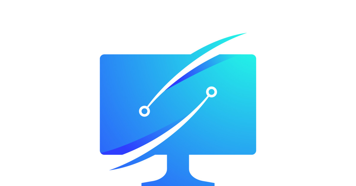 Computer Services logo Vector icon design illustration Template v.5