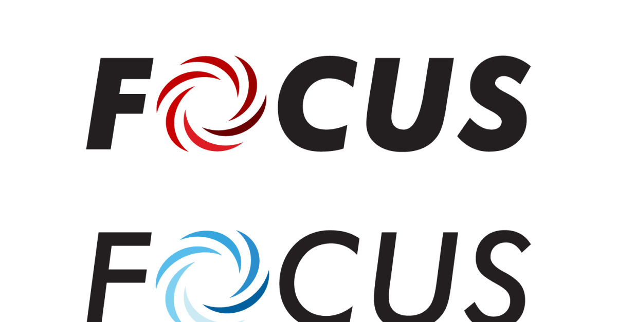 Foco ícone ilustração vetorial design Logo template v.10