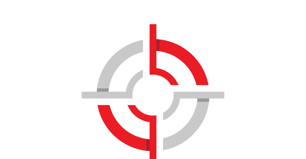 Foco ícone ilustração vetorial design Logo template v.7