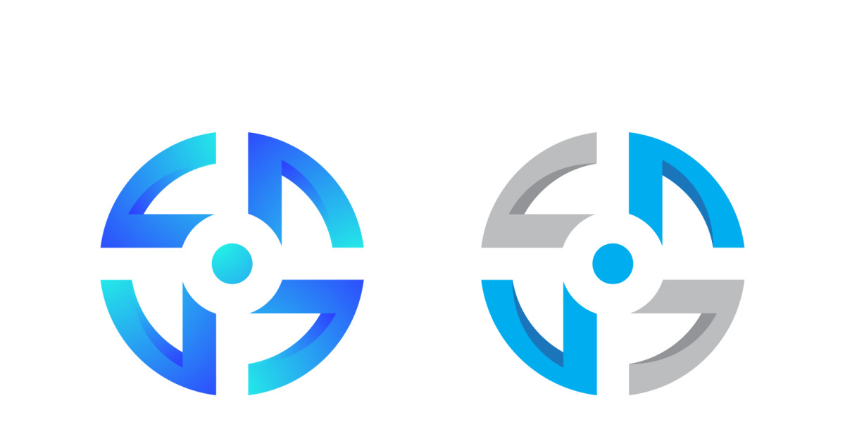 Foco ícone vetor ilustração design Logo template v.2