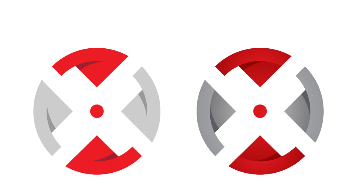 Foco ícone vetor ilustração design Logo template v.3