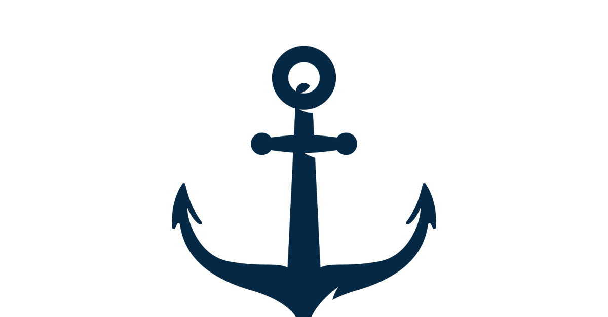 Anker Ozean Symbol Element Logo Vorlage Vektor v.17