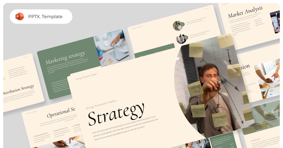 Strategy- PowerPoint Presentation Template - TemplateMonster