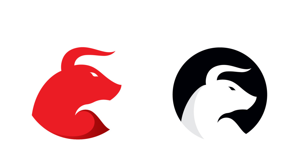 Taurus Logo vector icon illustration design template v.1
